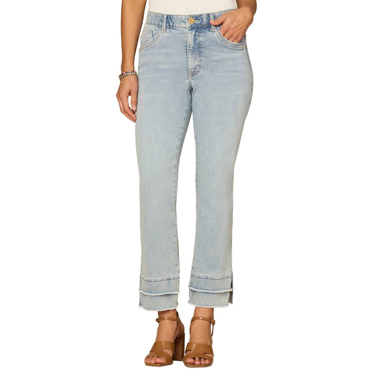 Click here for Plus Size Democracy Absolution(R) Mid-Rise Kick Fl... prices