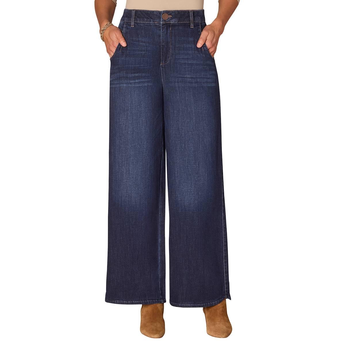 Click here for Petite Democracy Absolution(R) Skyrise Wide Leg Tu... prices