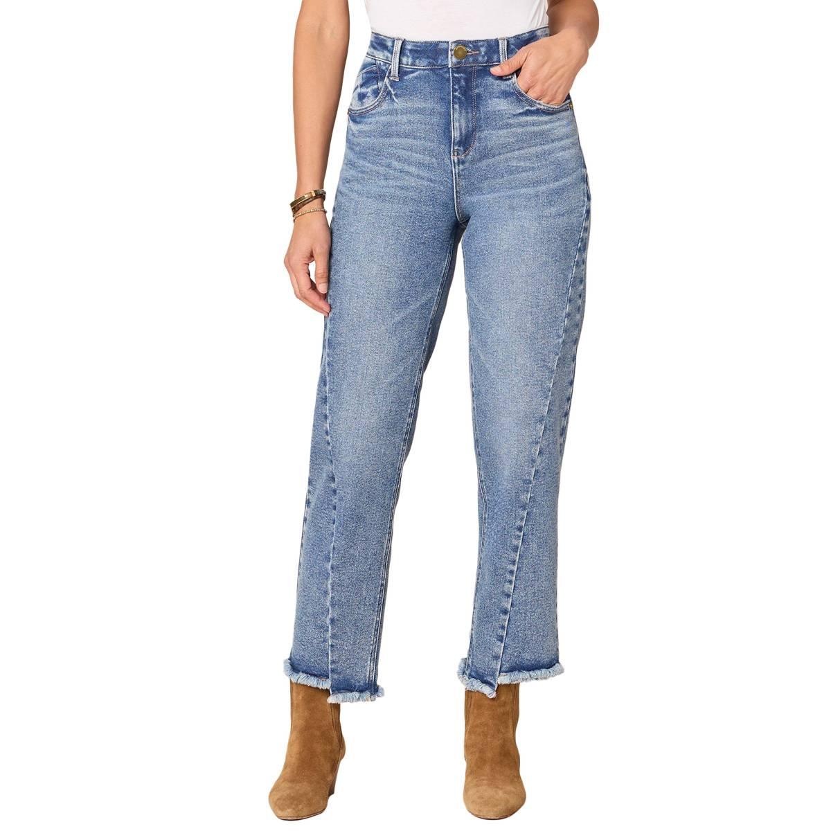 Click here for Petite Democracy Absolution(R) Spliced Frayed Stra... prices