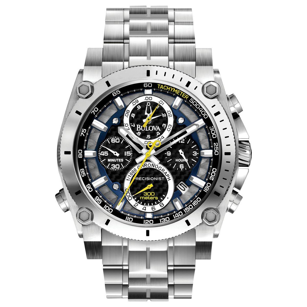 Click here for Mens Bulova Precisionist Chronograph Bracelet Watc... prices
