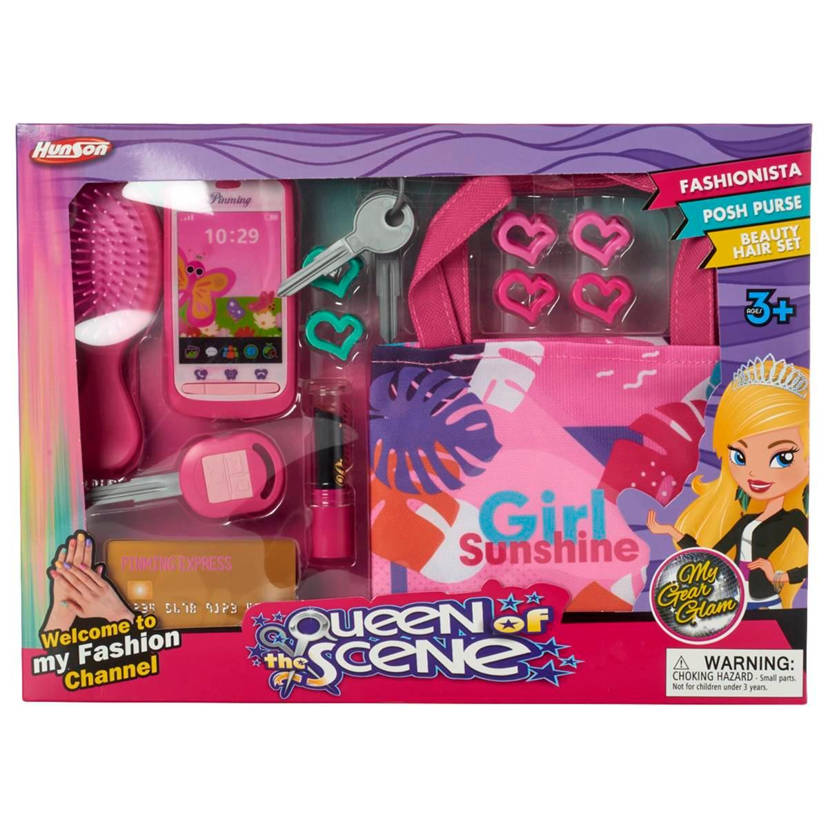 Click here for Hunson Queen Of The Scene Accessory Purse Set prices