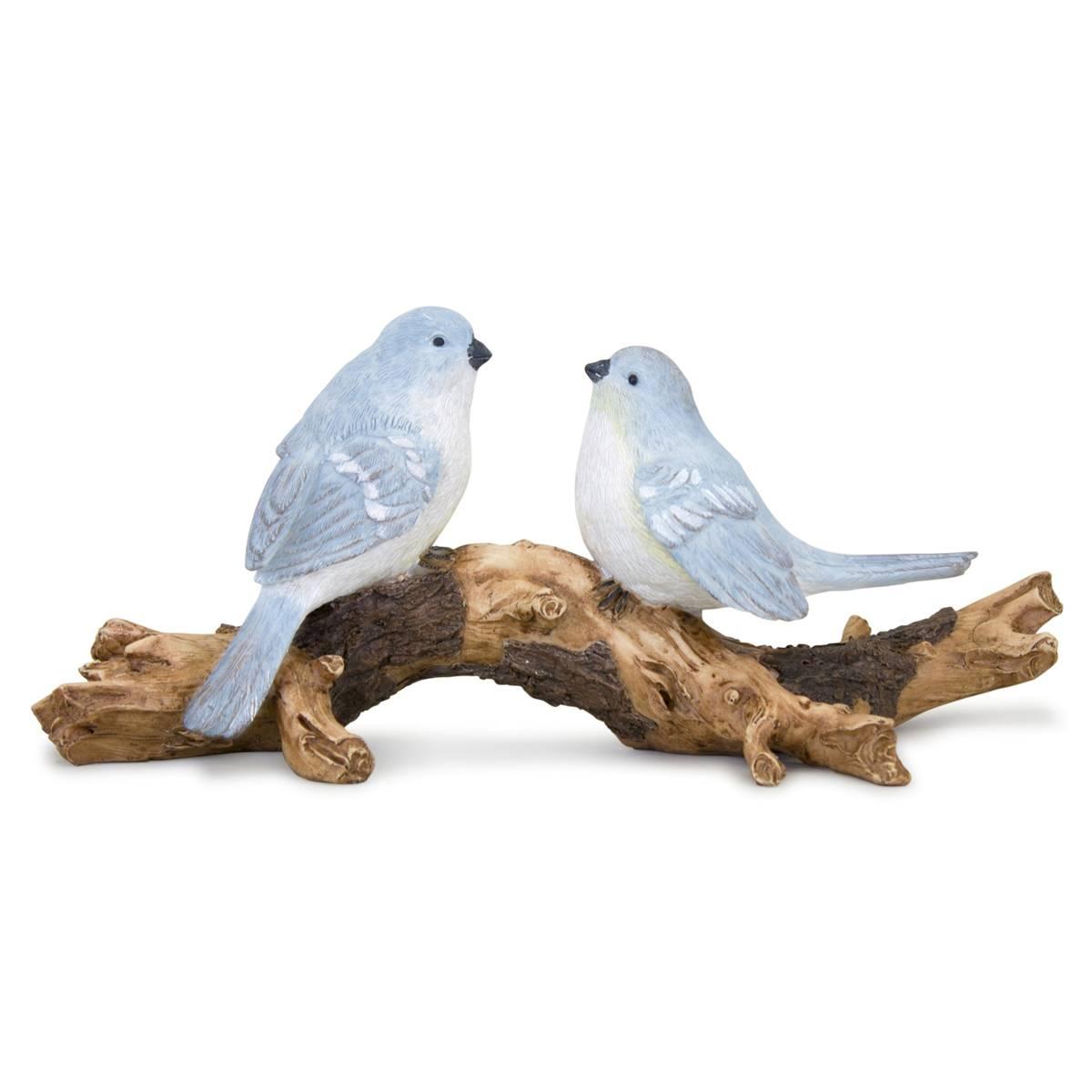Click here for Melrose Natural Blue Birds on Branch Figurine prices