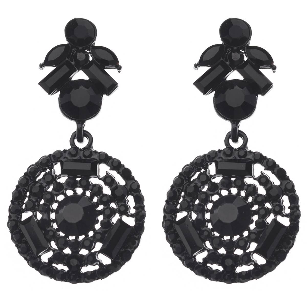 Click here for Ashley Cooper(tm) Black Rhinestone Multi-Shape Dro... prices