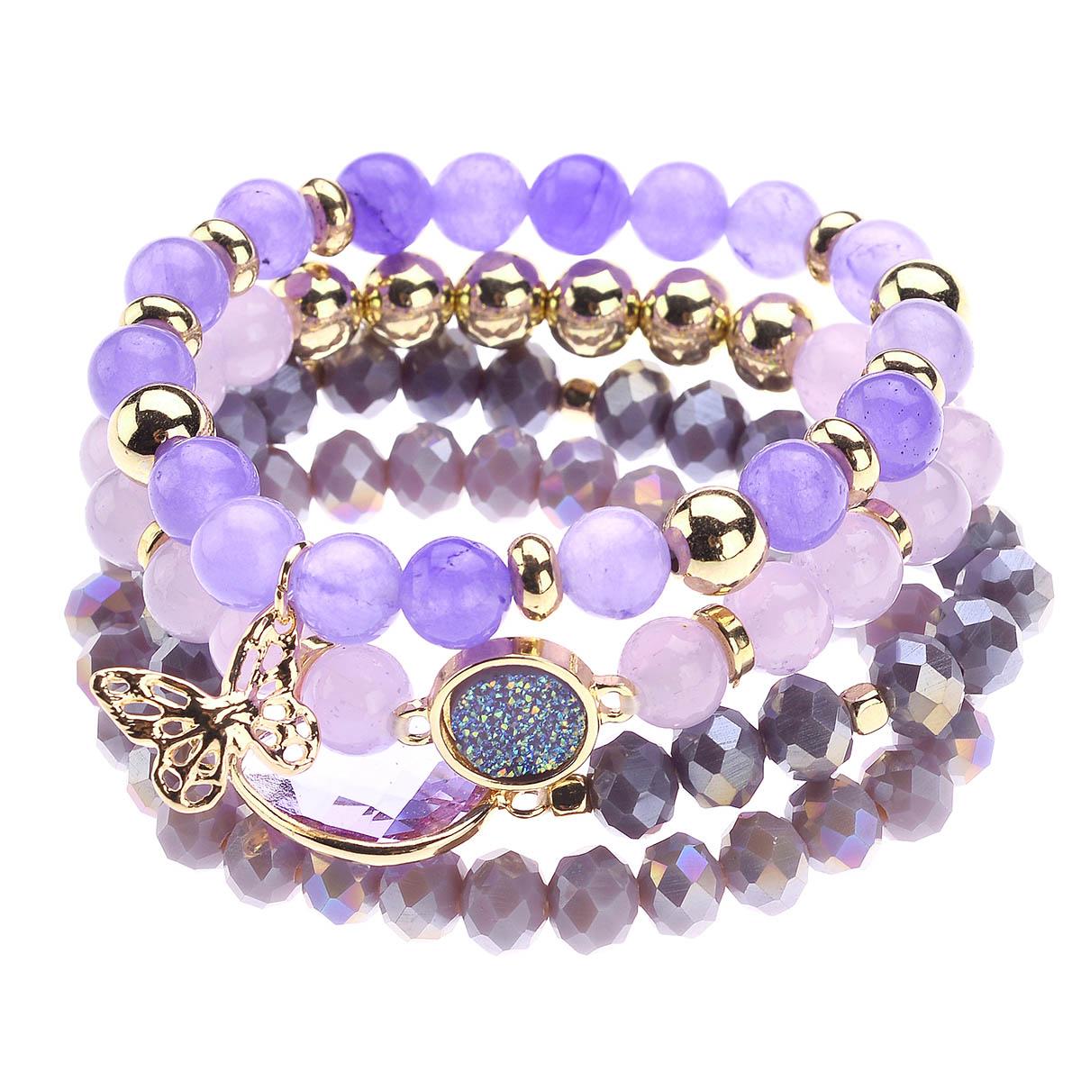 Click here for Ashley Cooper(tm) 4pc. Lilac & Gold Butterfly Stre... prices