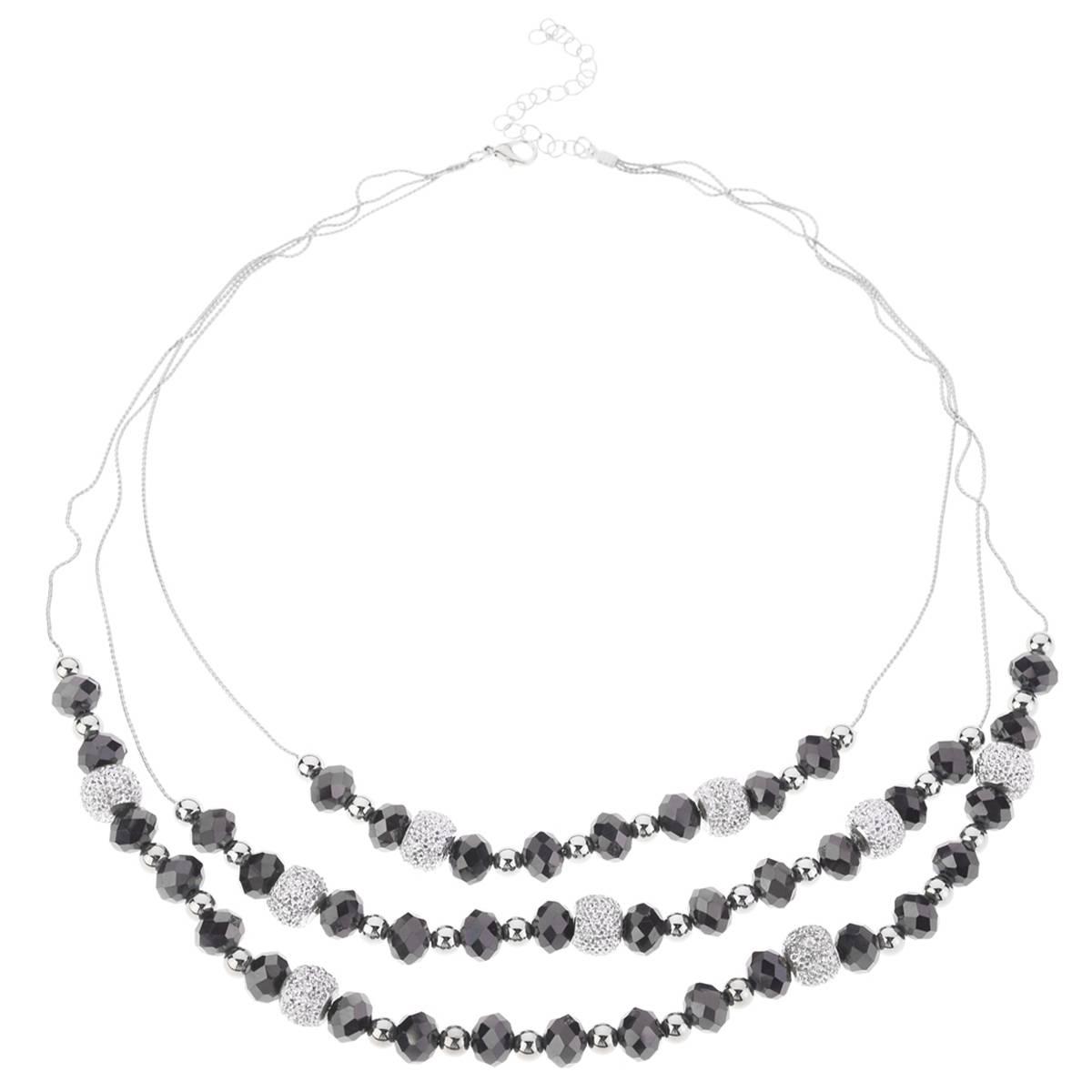 Click here for Ashley Cooper(tm) Hematite-Tone Rhinestone Multi-L... prices