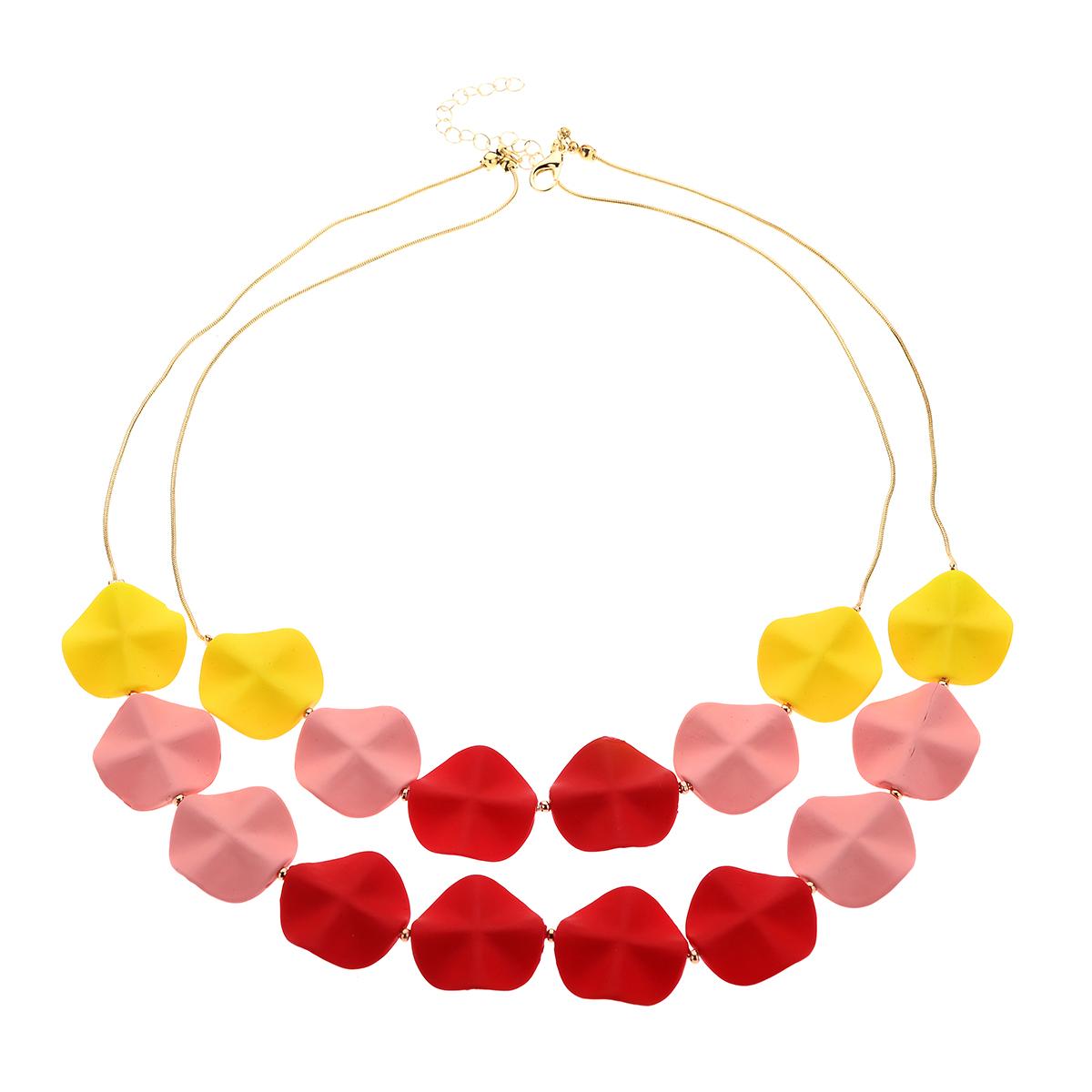 Click here for Ashley Cooper(tm) Two Row Gold-Tone Multi Color Pe... prices