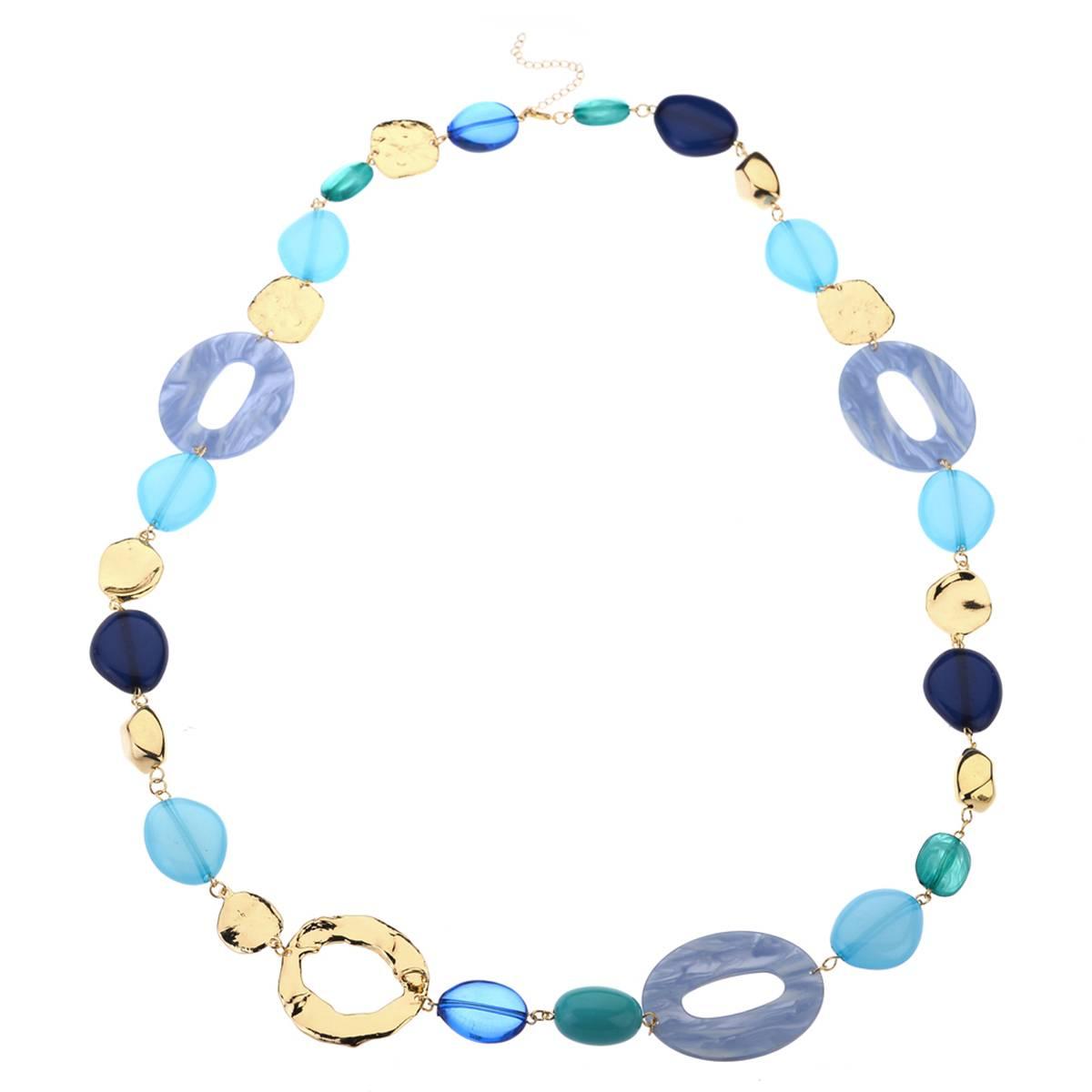 Click here for Ashley Cooper(tm) Blue Turquoise & Gold-Tone Beade... prices
