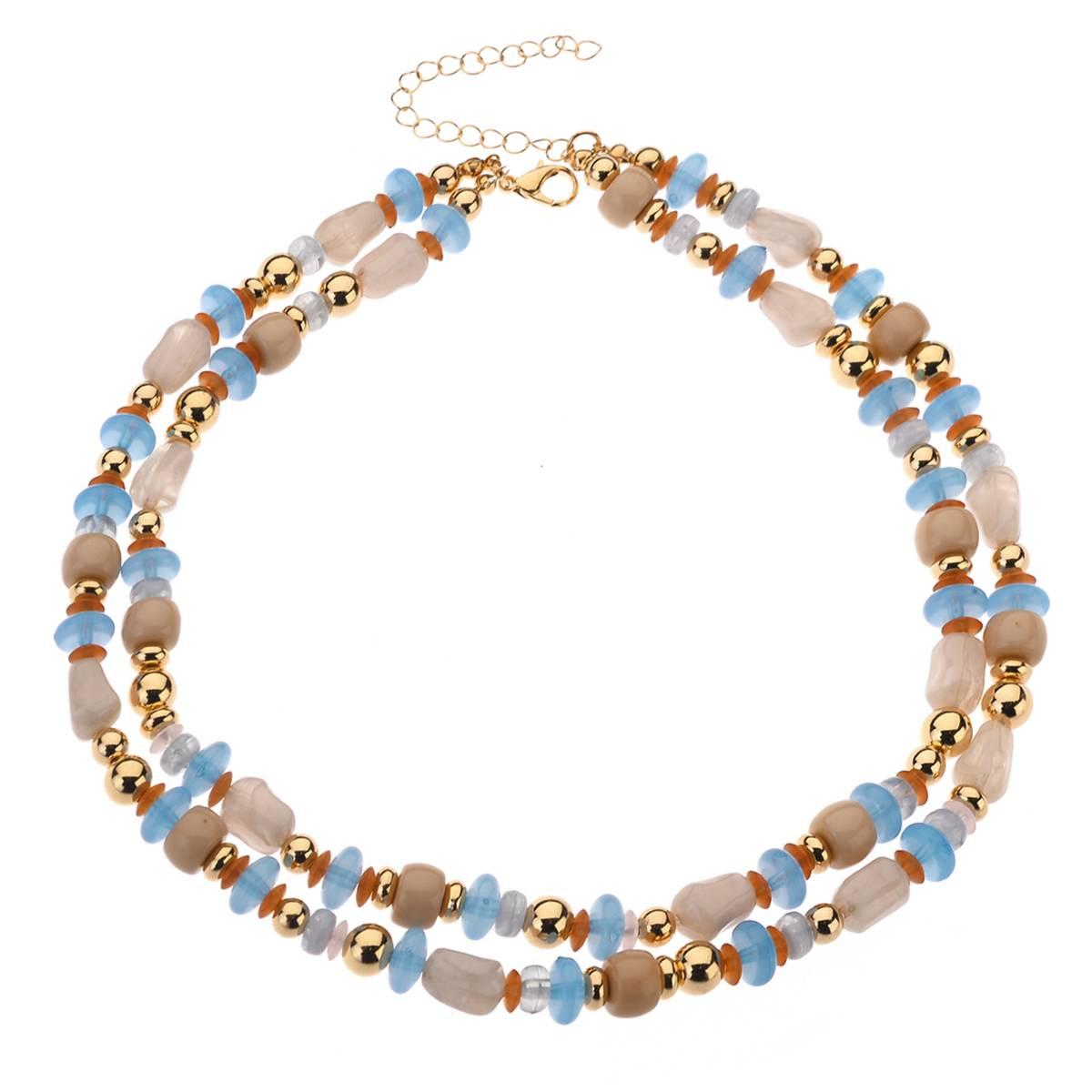 Click here for Ashley Cooper(tm) Pink/Blue/Orange Stone & Metal N... prices