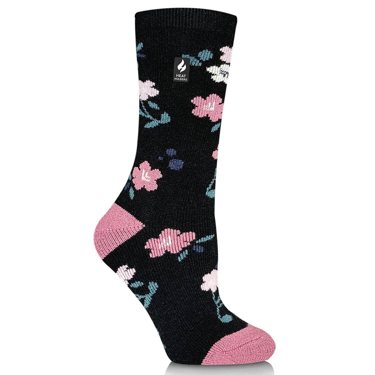 Click here for Womens Heat Holders(R) Lanuza Lite Floral Crew Soc... prices