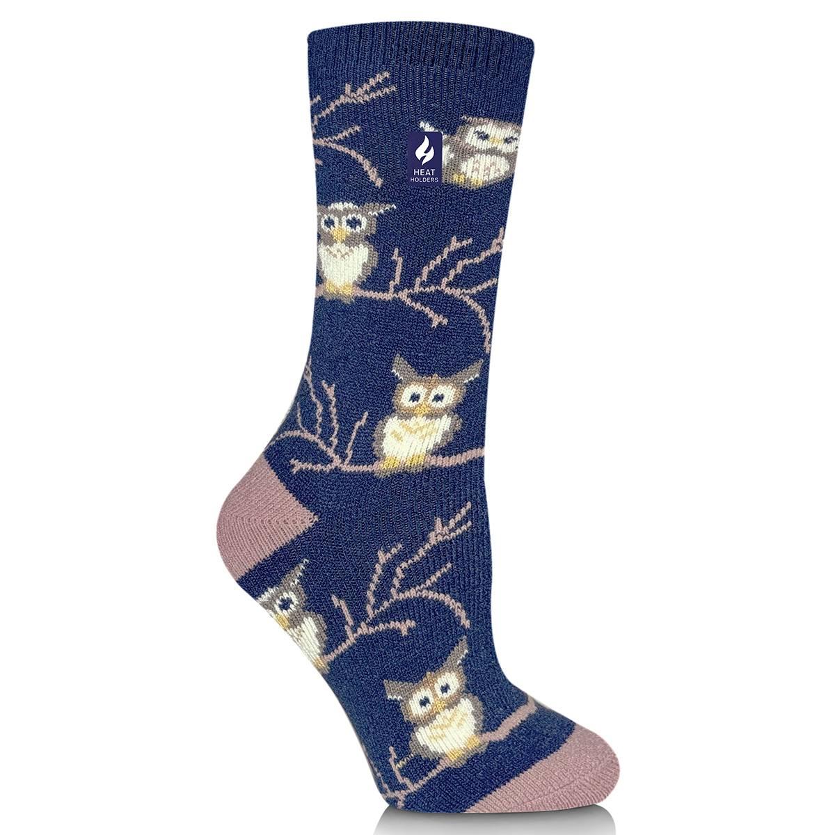 Click here for Womens Heath Holders Fauna Lite Owls Crew Socks prices