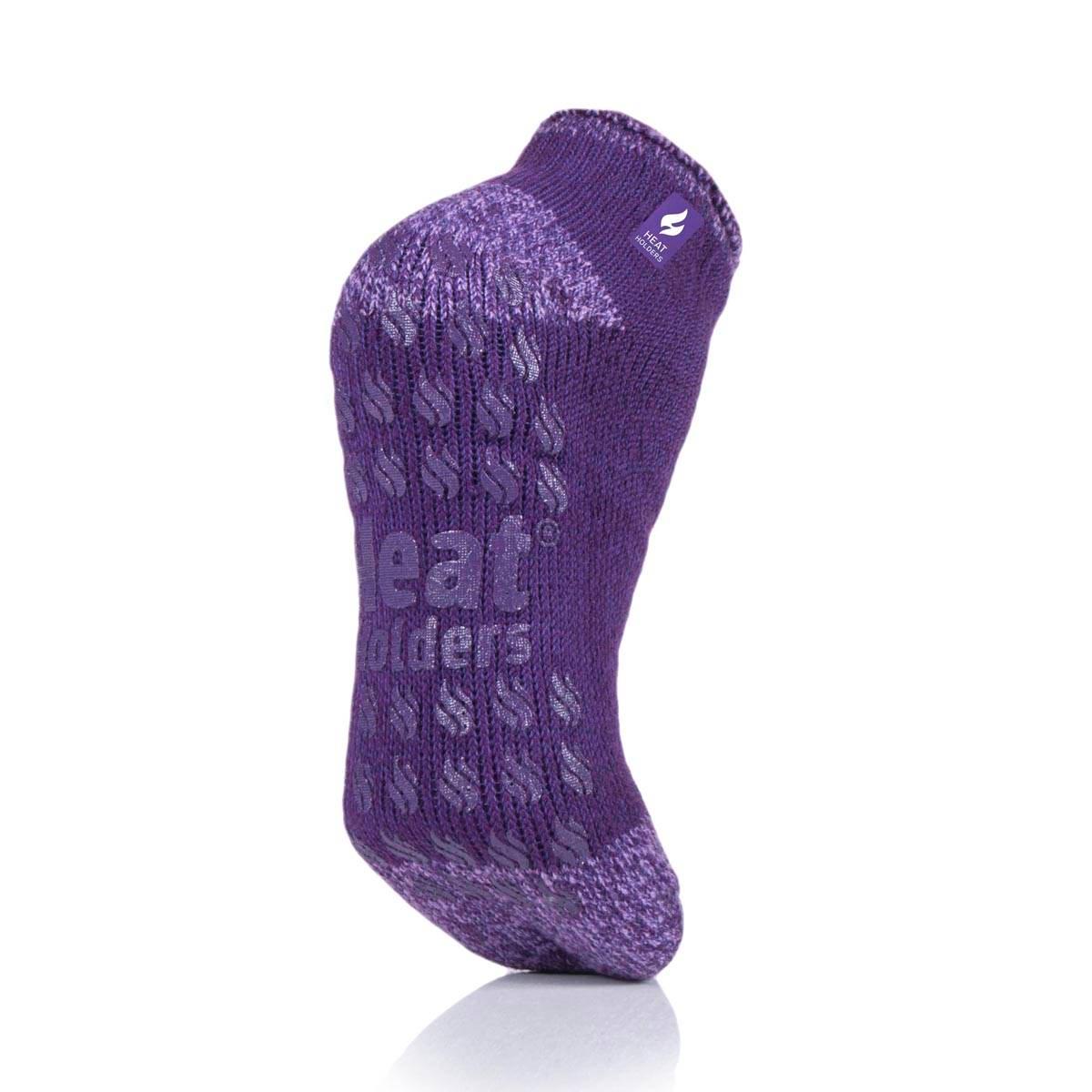 Click here for Womens Heat Holders Iris Twist Ankle Slipper Socks prices