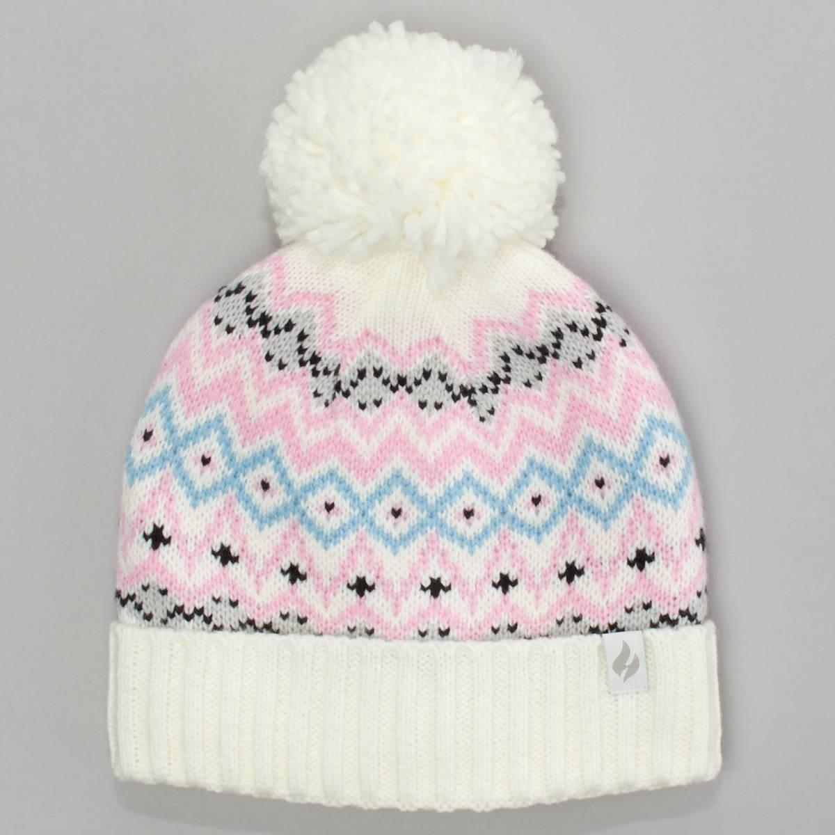Click here for Girls (7-14) Heat Holders(R) Ariana Fair Isle Pom... prices