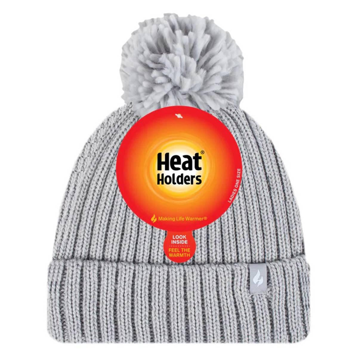 Click here for Womens Heat Holders(R) Arden Ribbed Hat with Turno... prices