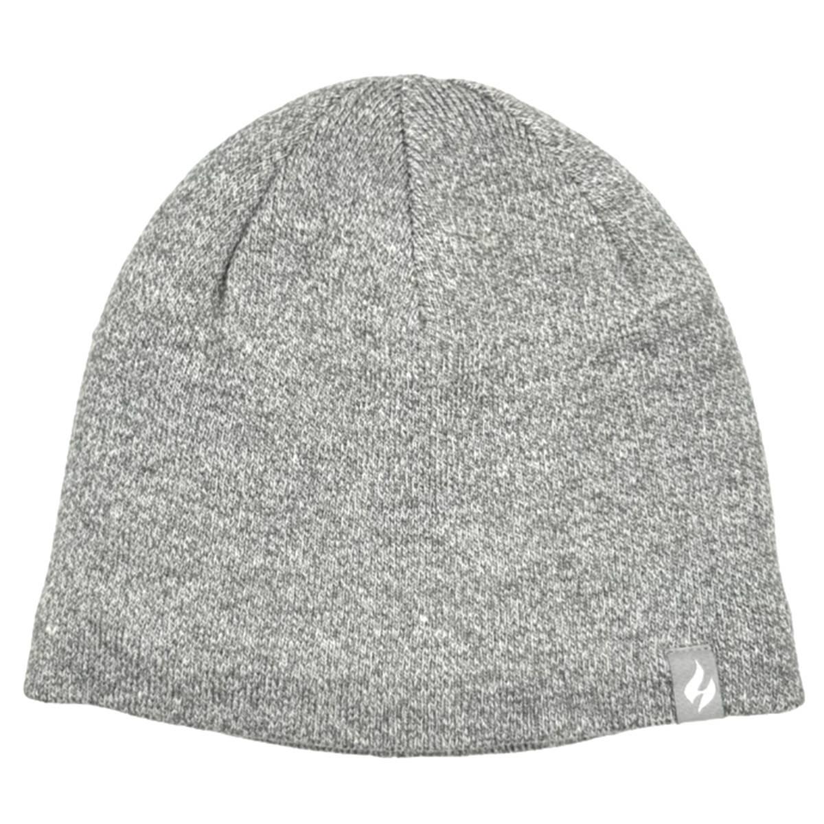 Click here for Womens Heat Holders(R) Diana Flat Knit Hat - Grey prices