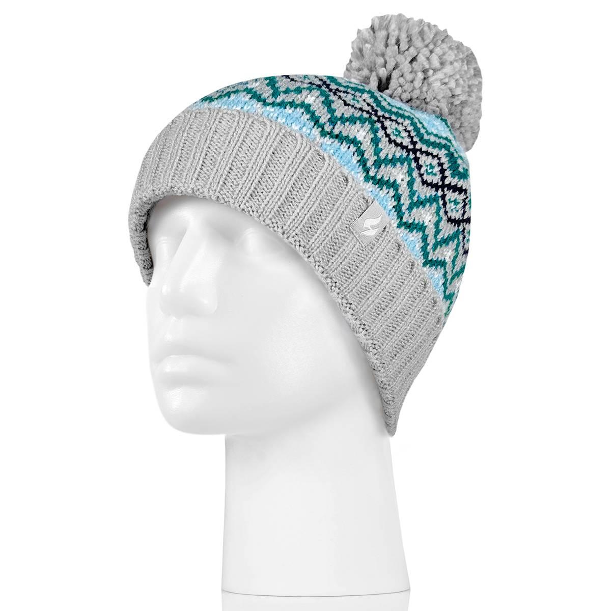 Click here for Womens Heat Holders(R) Astrid Fair Isle Pom Winter... prices