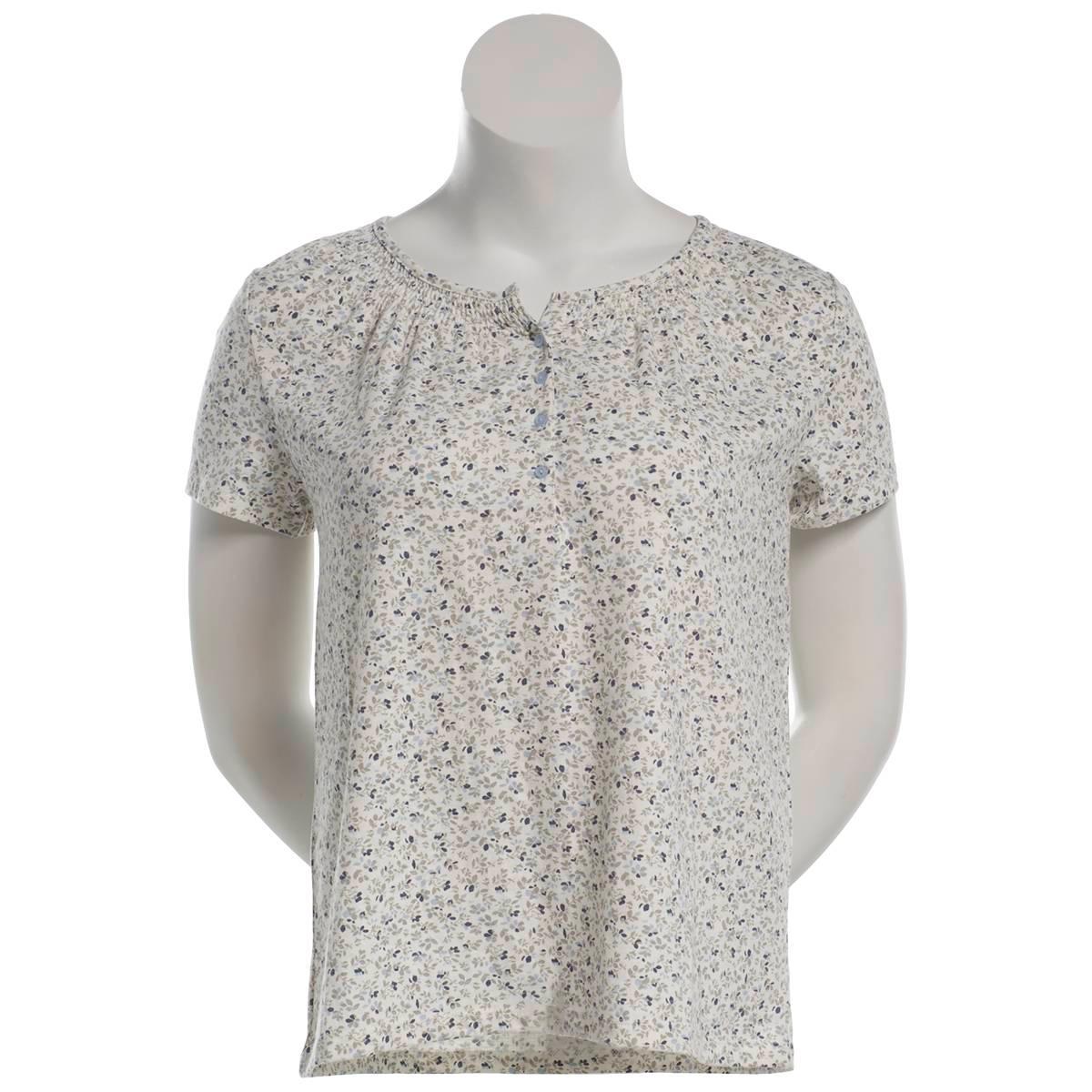 Click here for Plus Size Hasting & Smith Short Sleeve Ditsy Flora... prices