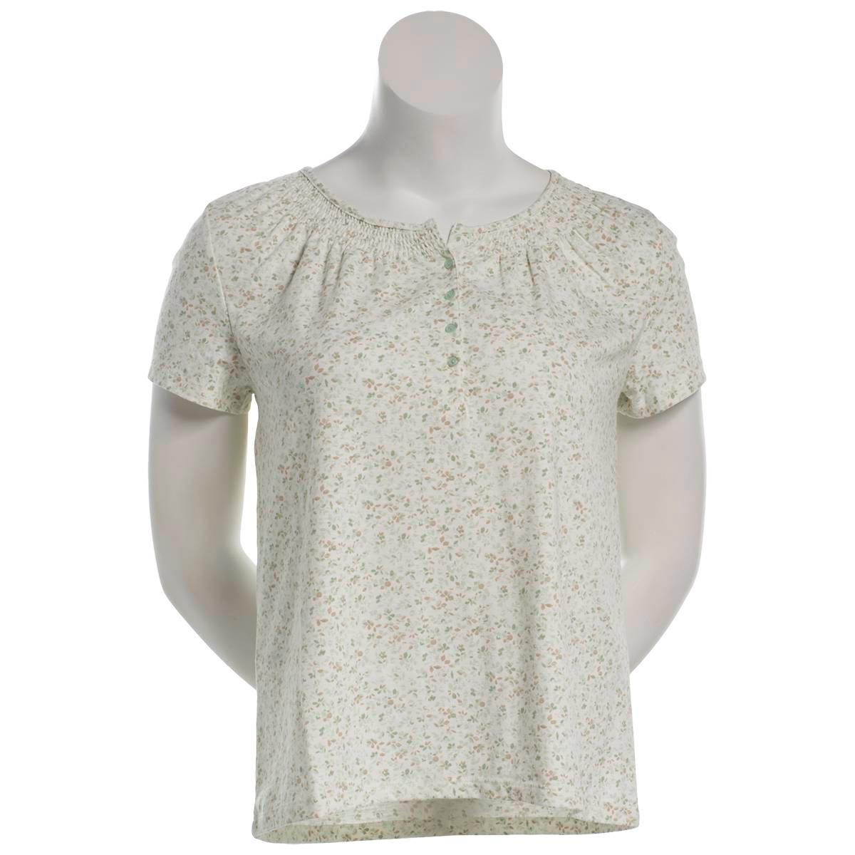 Click here for Plus Size Hasting & Smith Short Sleeve Ditsy Flora... prices