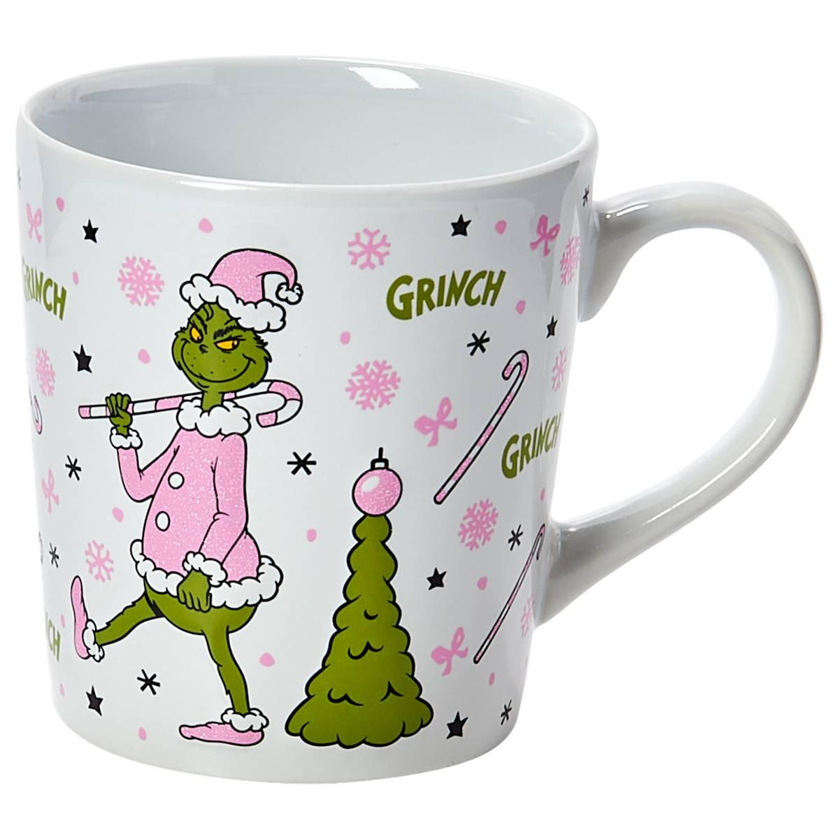 Click here for R Squared Grinch Glitter Mug - Pink prices