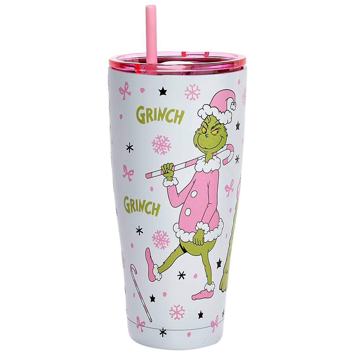 Click here for R Squared Grinch Stainless Steel Tumbler with Stra... prices