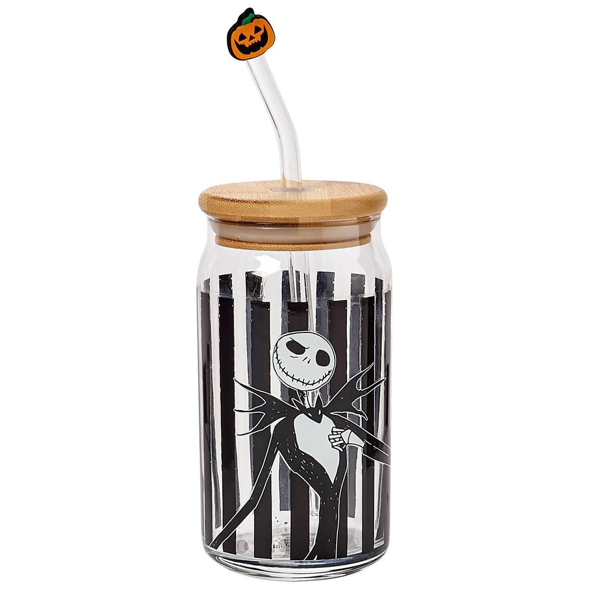 Click here for R Squared Disney Jack Stripes Halloween Glass Sipp... prices