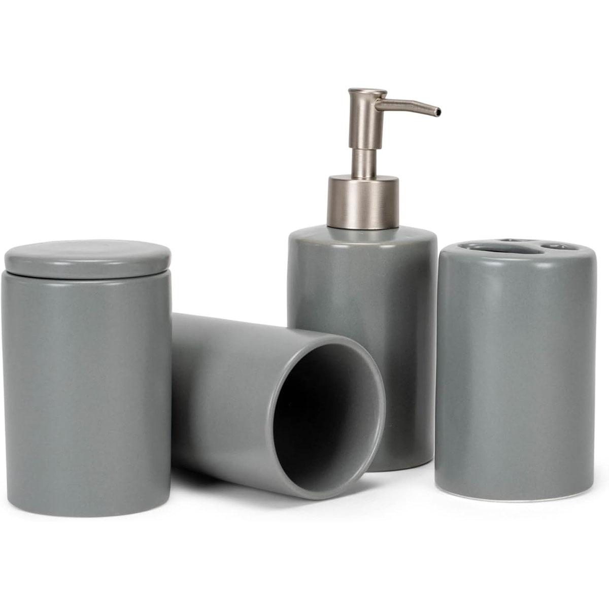 Click here for Ceramic 4pc. Bath Accessory Set prices