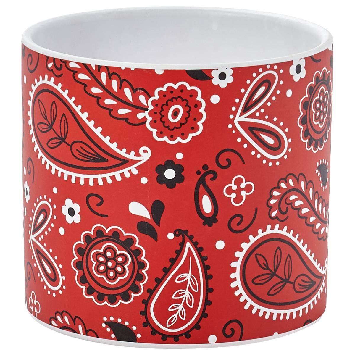 Click here for Bandana Porcelain Flower Pot prices