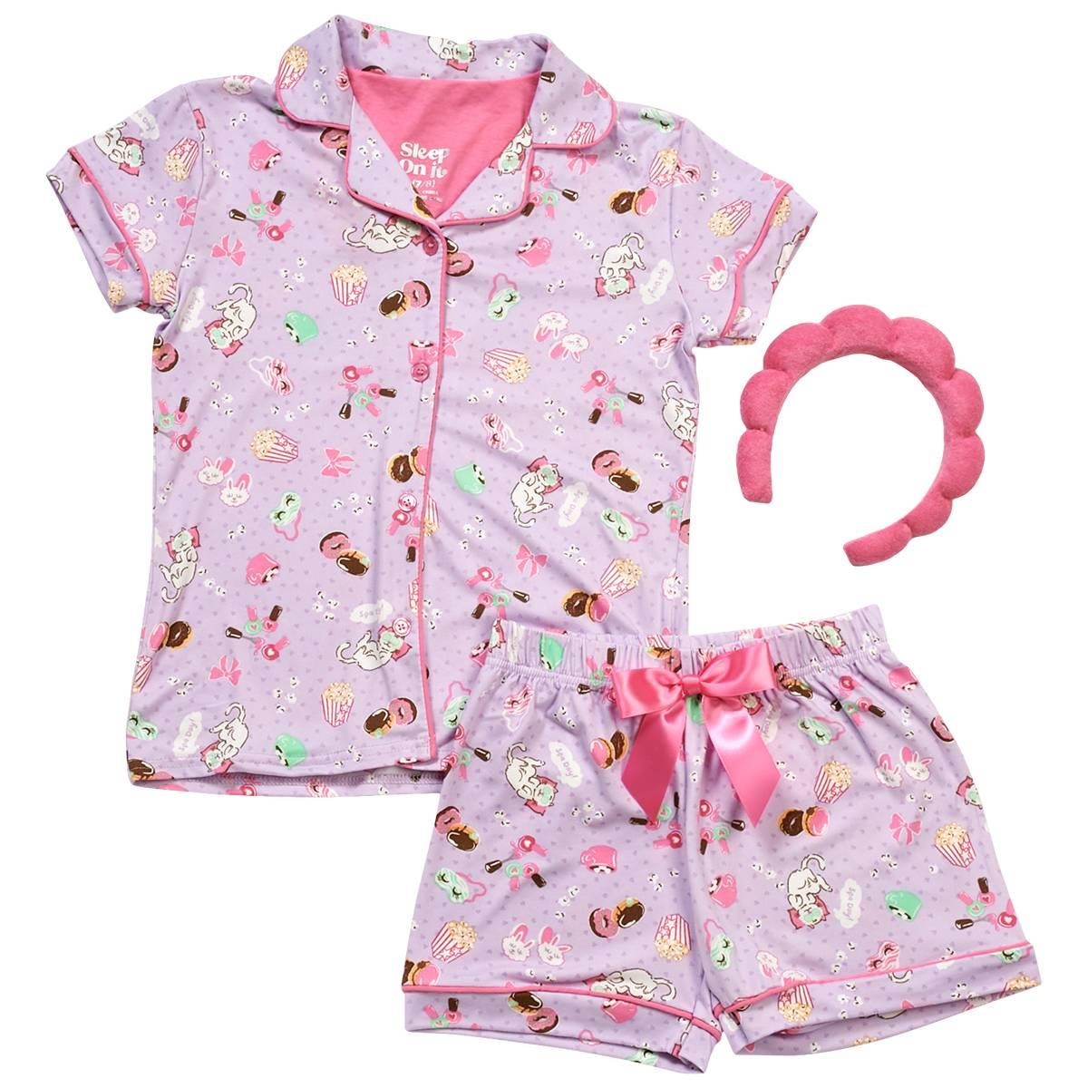 Click here for Girls (7-16) Sleep On It(R) 3pc. Spa Day Pajama Se... prices