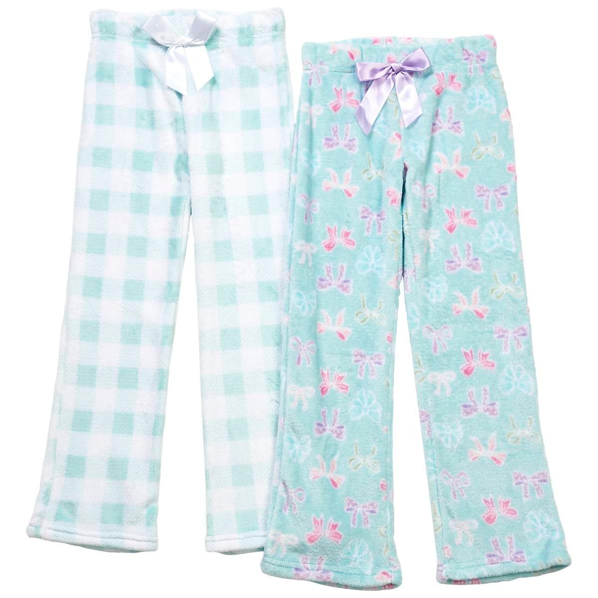 Click here for Girls (7-16) Sleep On It(R) 2pk. Bow & Check Pajam... prices