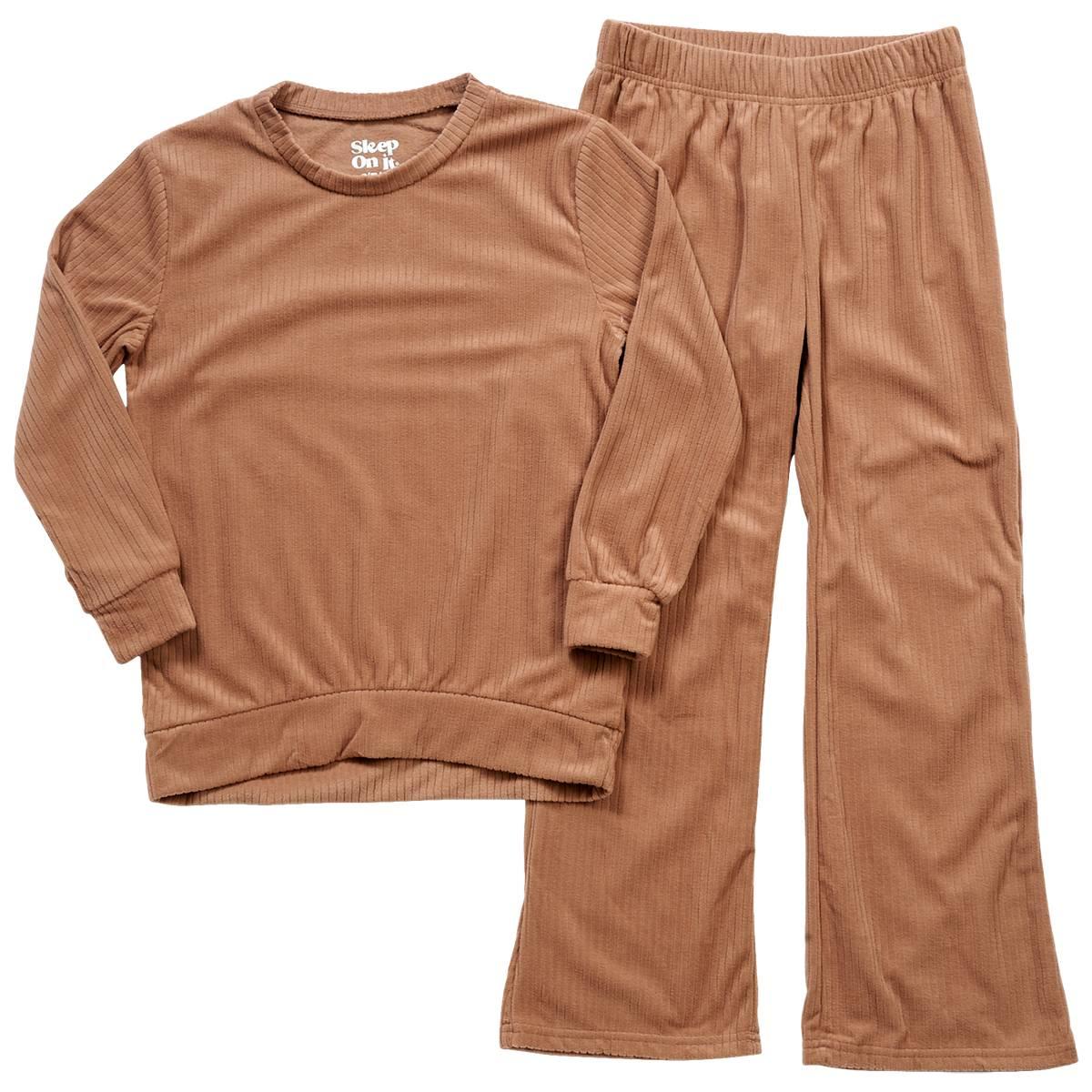 Click here for Girls (7-16) Sleep On It(R) Solid Velour Rib 2pc.... prices