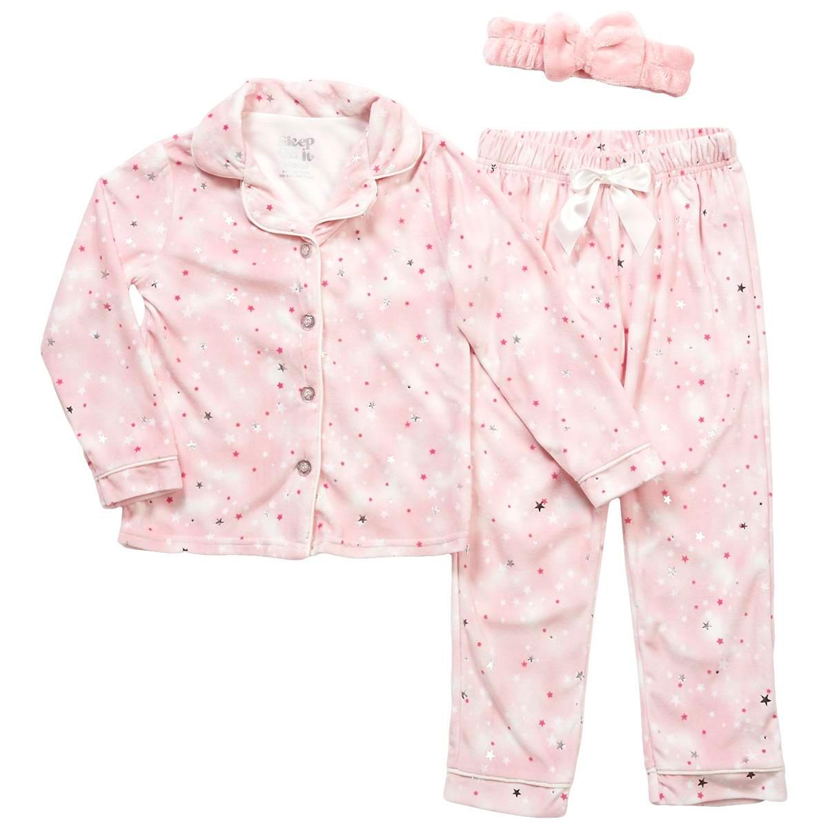 Click here for Girls (7-16) Sleep On It(R) 3pc. Star Velour Pajam... prices