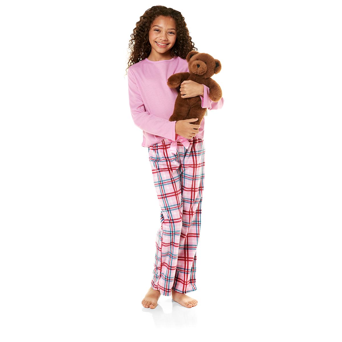Click here for Girls (7-16) Sleep On It(R) 2pc. Waffle Top & Plai... prices