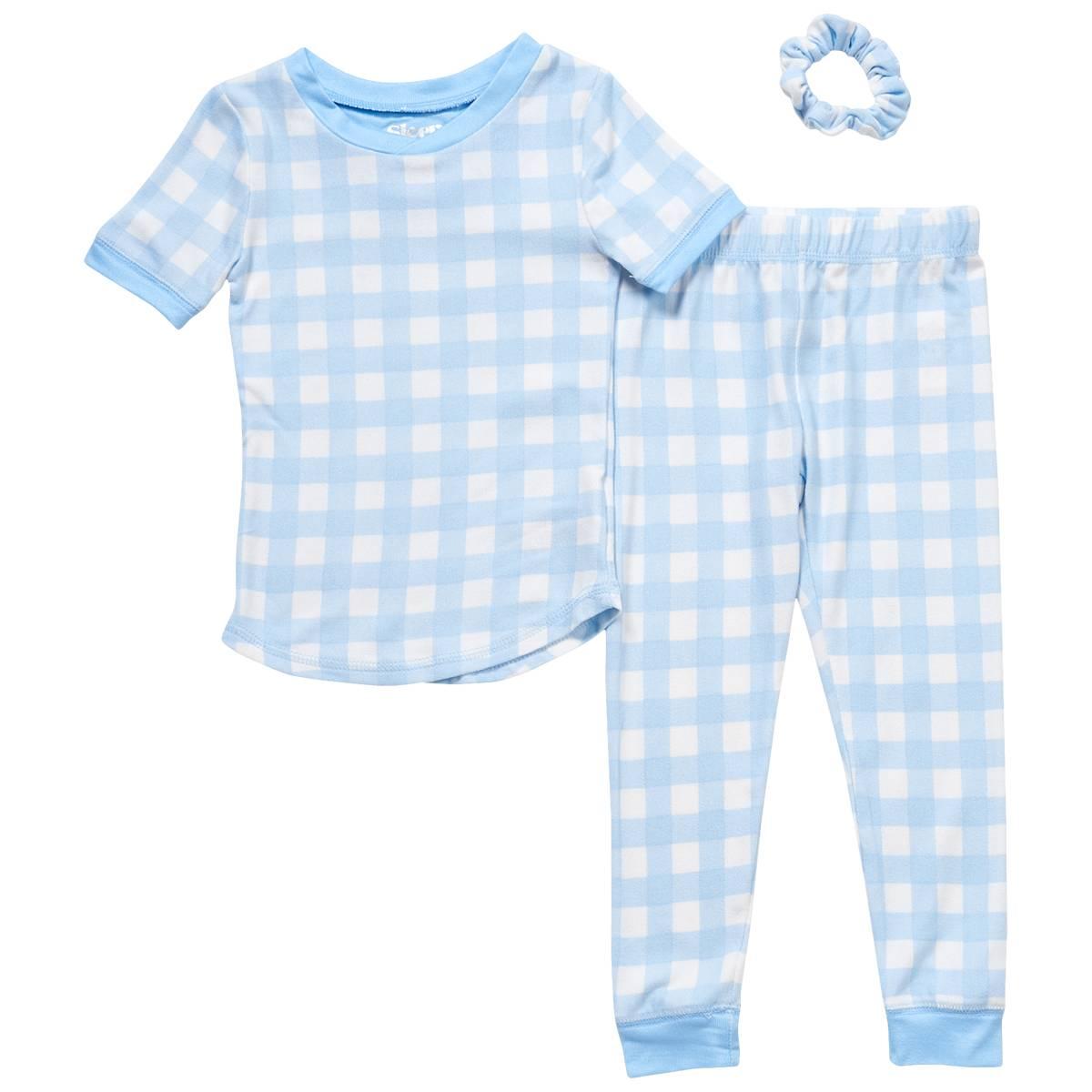 Click here for Girls (4-6) Sleep On It(R) Short Sleeve Tight Fit... prices