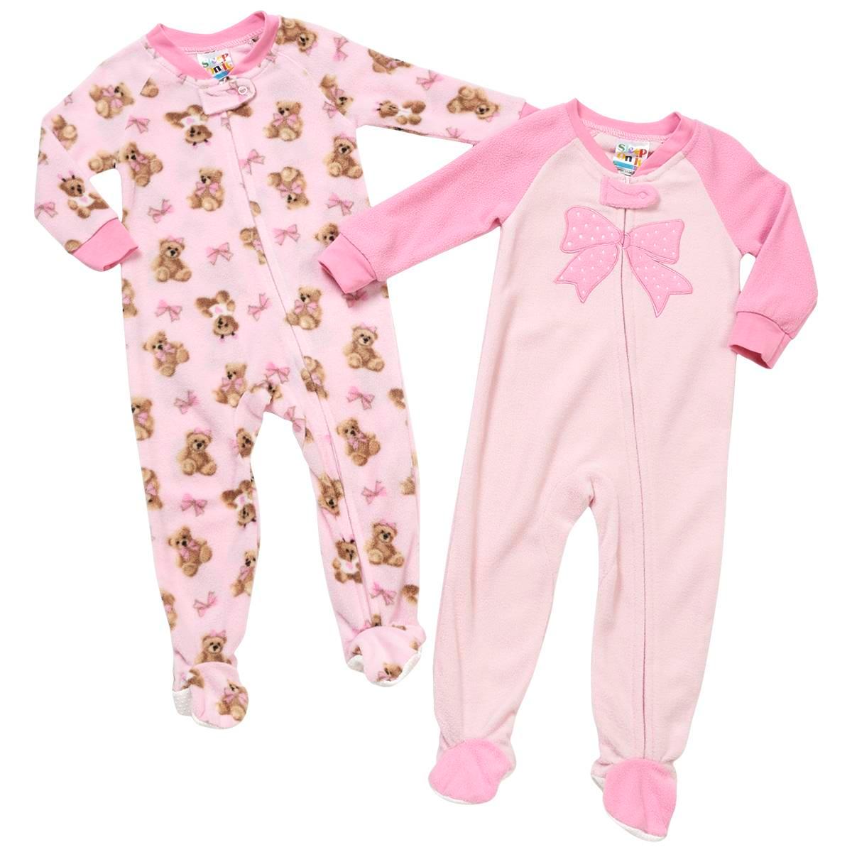 Click here for Baby Girl (12-24M) Sleep On It(R) 2pc. Bow & Bears... prices