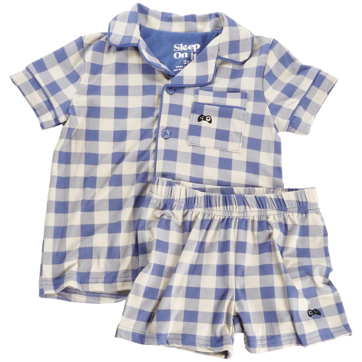 Click here for Toddler Boy Sleep On It(R) Checkered Pajama Set prices