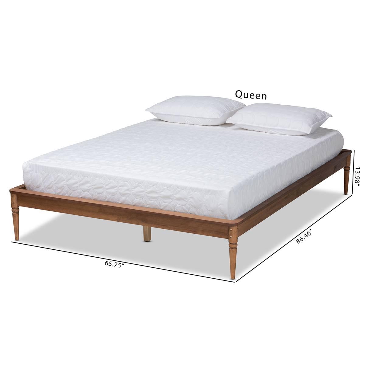Click here for Baxton Studio Tallis Classic Brown Wood Queen Size... prices