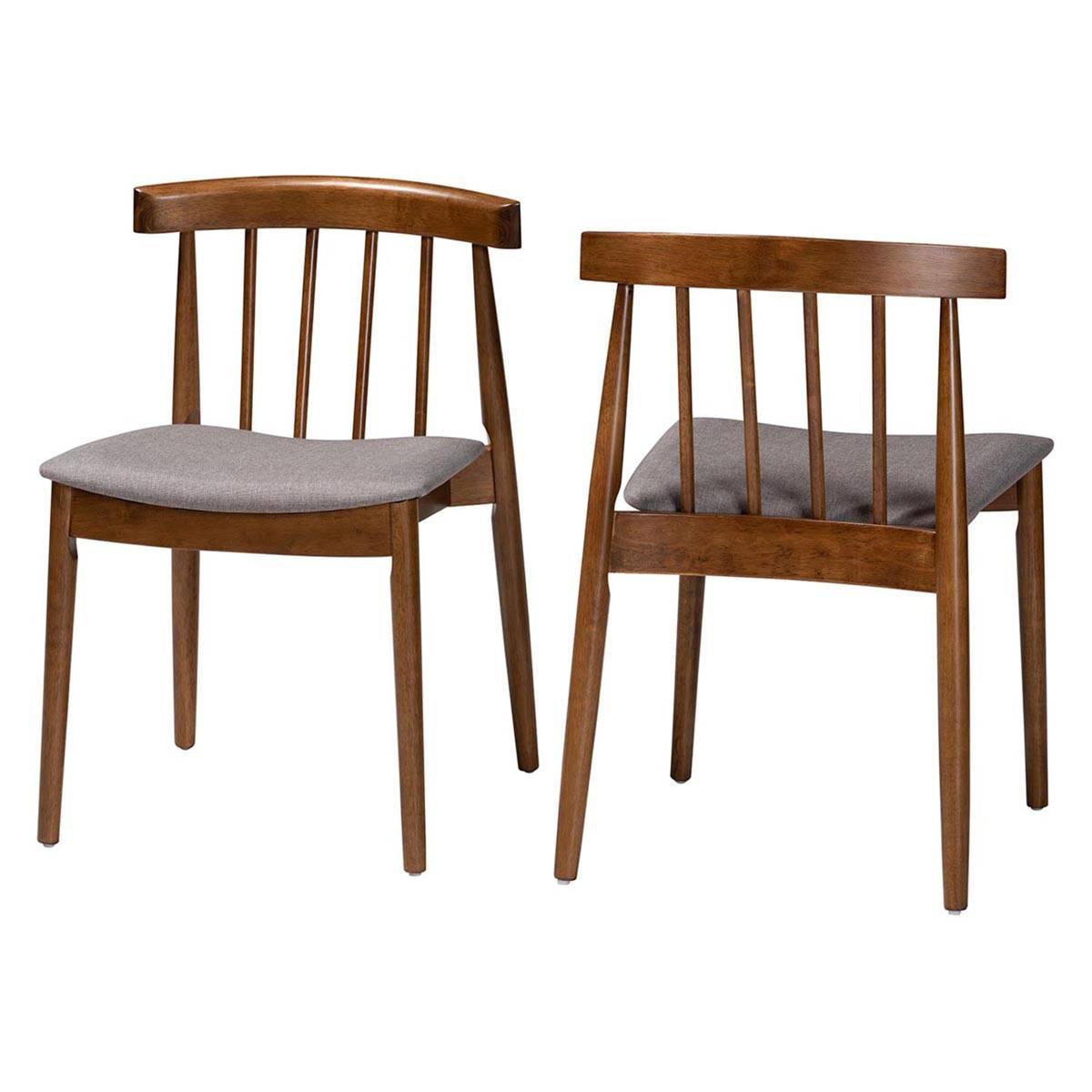 Click here for Baxton Studio Wyatt Dining Chairs - Set of 2 prices