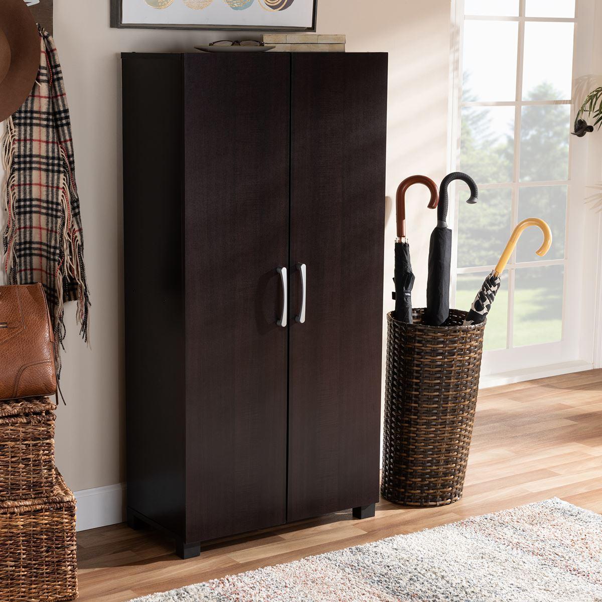 Click here for Baxton Studio Marine 2 Door Wood Entryway Shoe Sto... prices