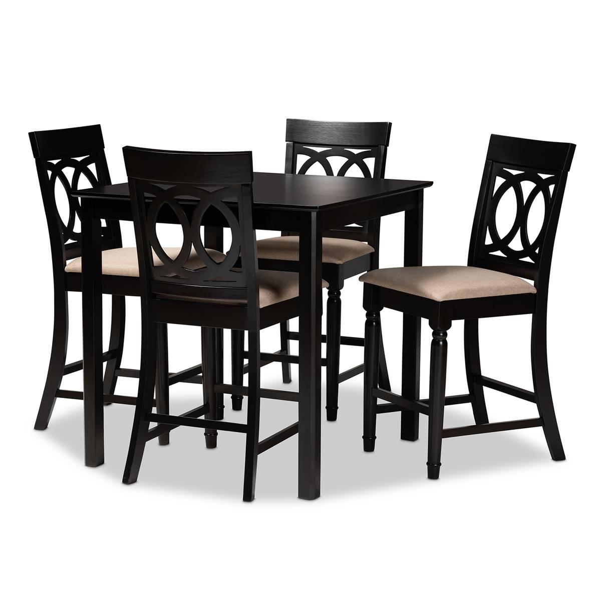 Click here for Baxton Studio Verina 5pc. Wood Pub Set prices