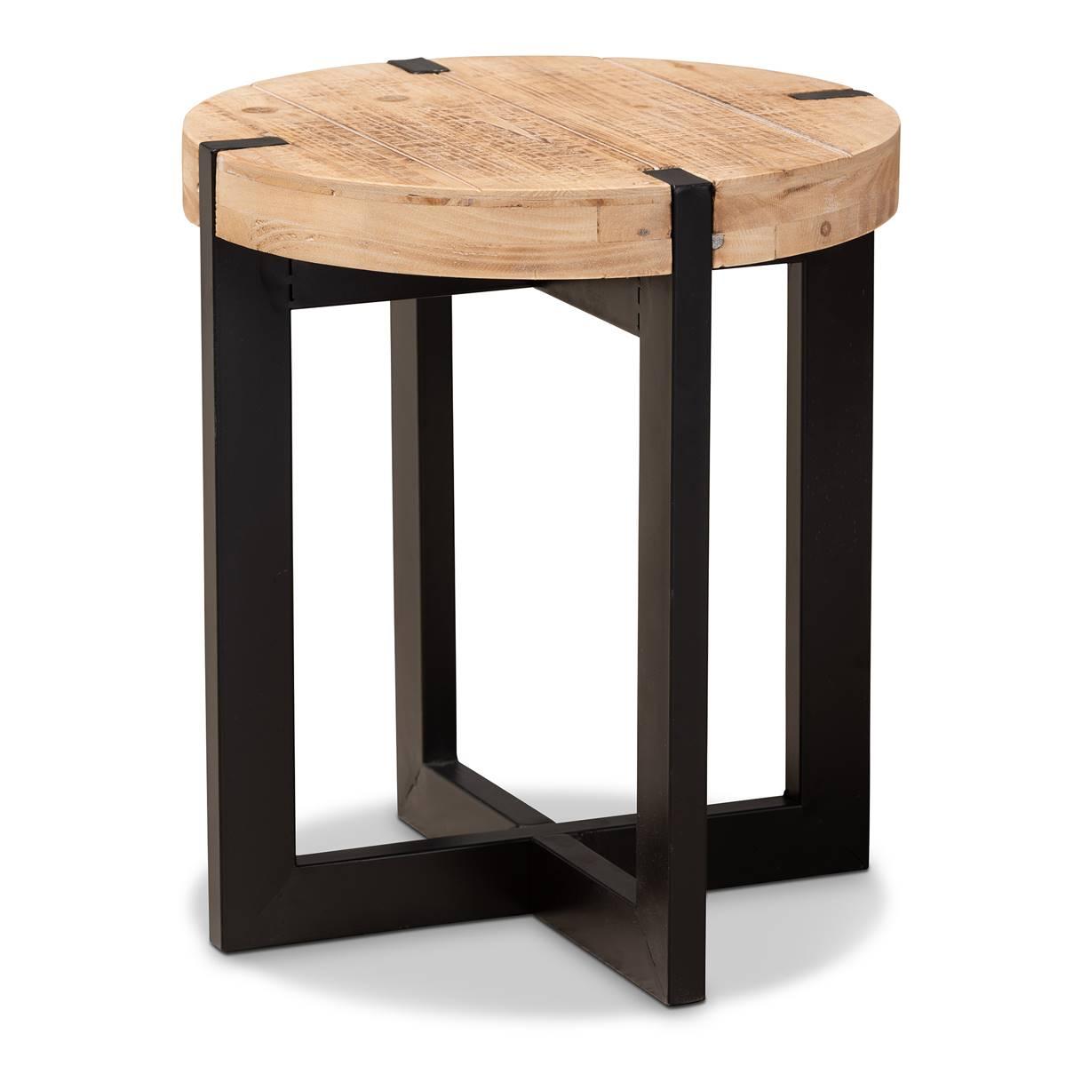 Click here for Baxton Studio Horace Natural Brown Finished Wood E... prices