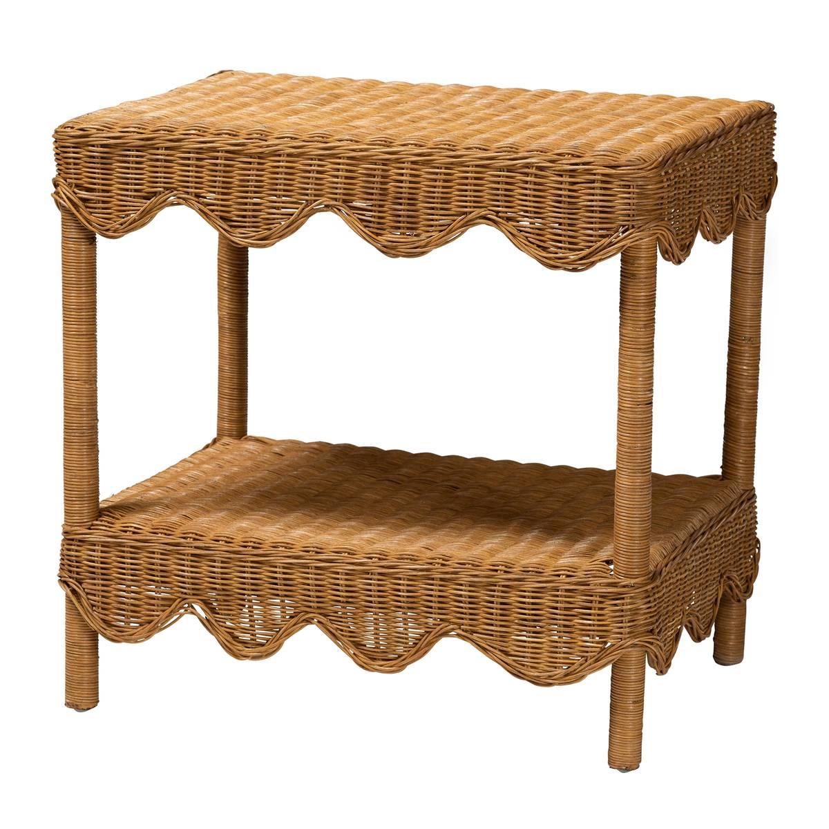 Click here for bali & pari Oteria Bohemian Light Honey Rattan Sid... prices