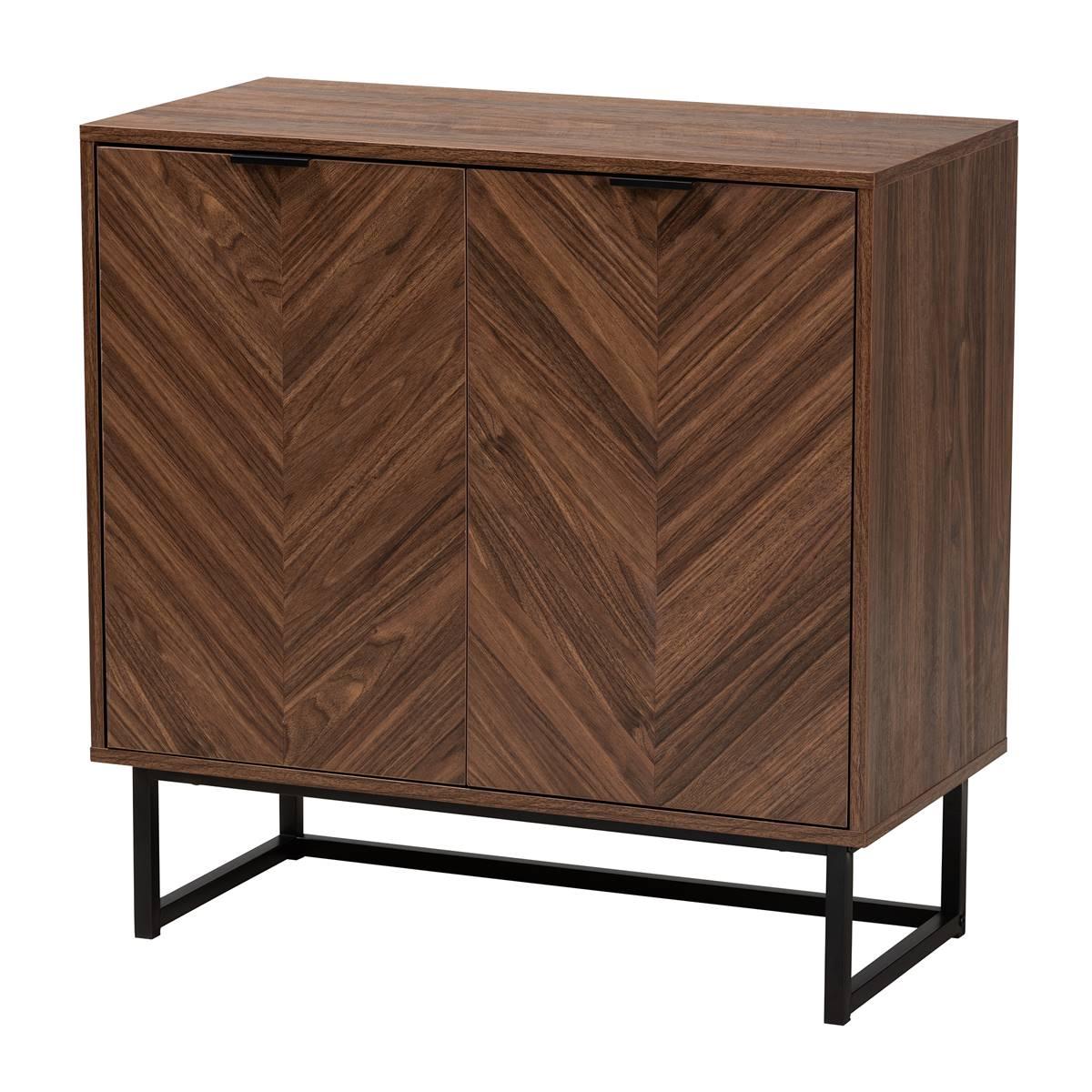 Click here for Baxton Studio Sadia Walnut Brown Wood Storage Cabi... prices