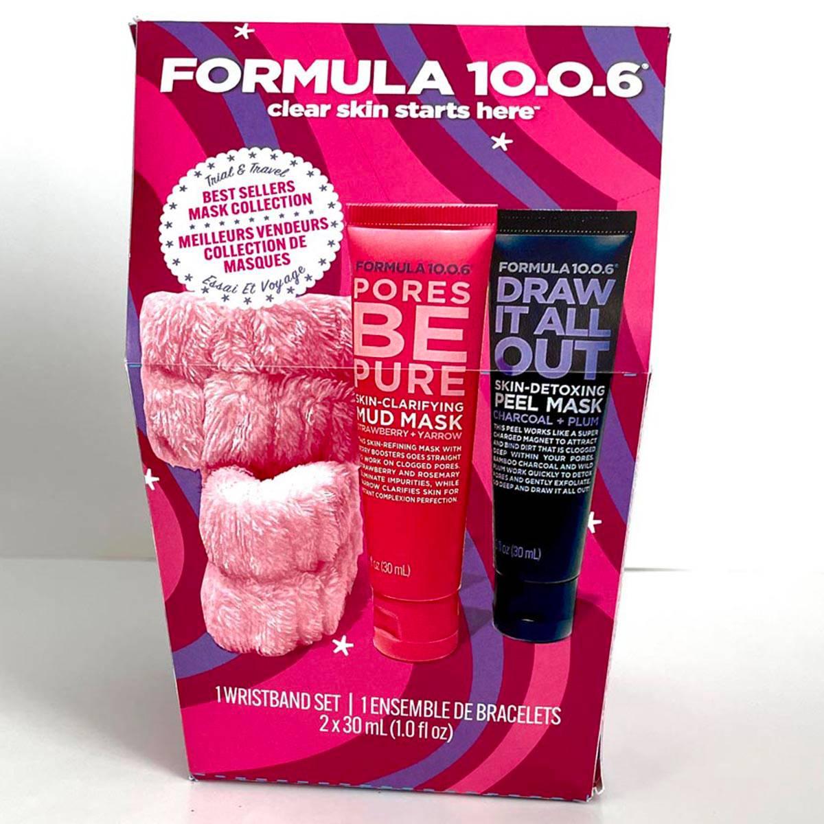 Click here for Formula 10.0.6  2pc. Trial Size Mask Set prices