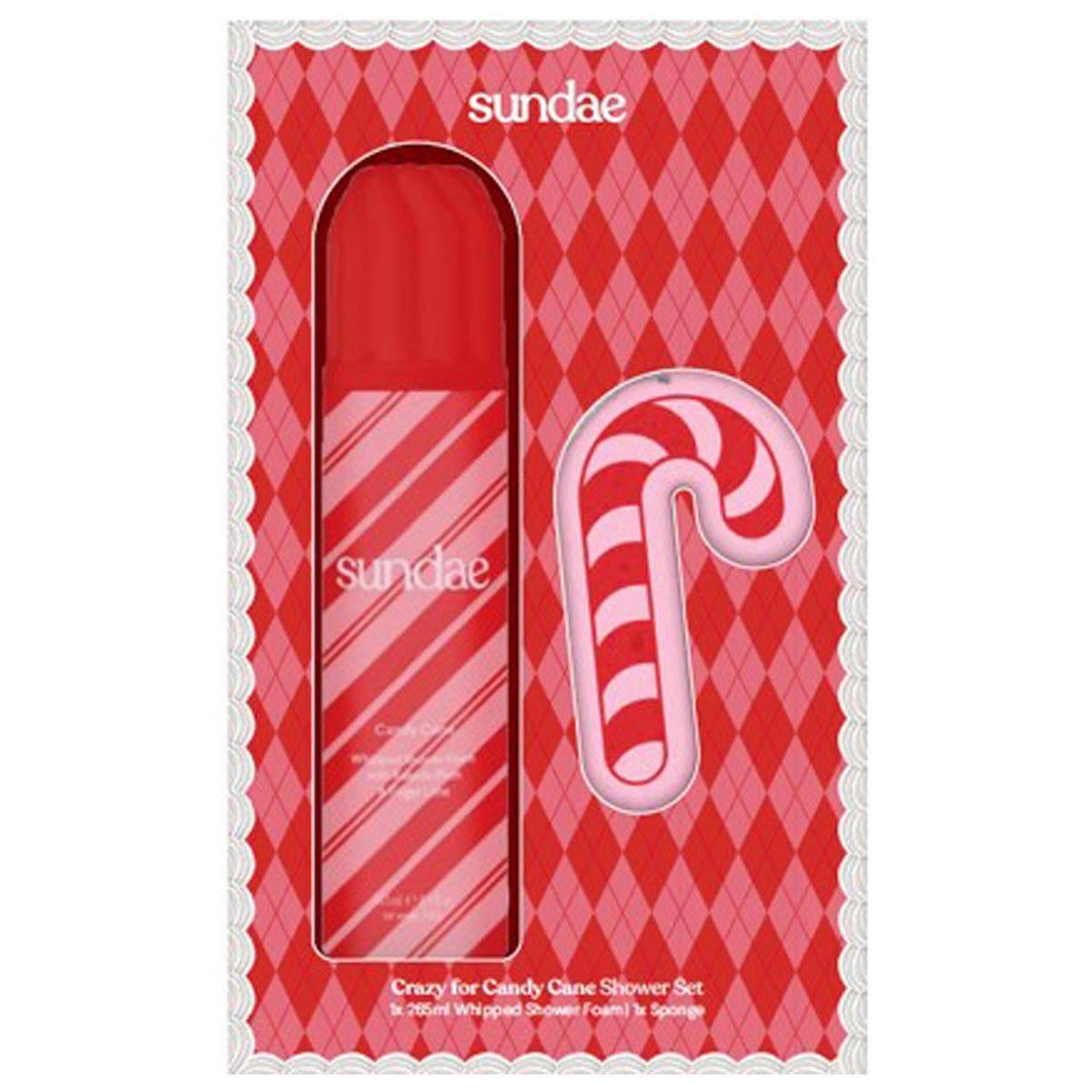 Click here for Sundae Candy Cane Shower Foam & Sponge Gift Set prices