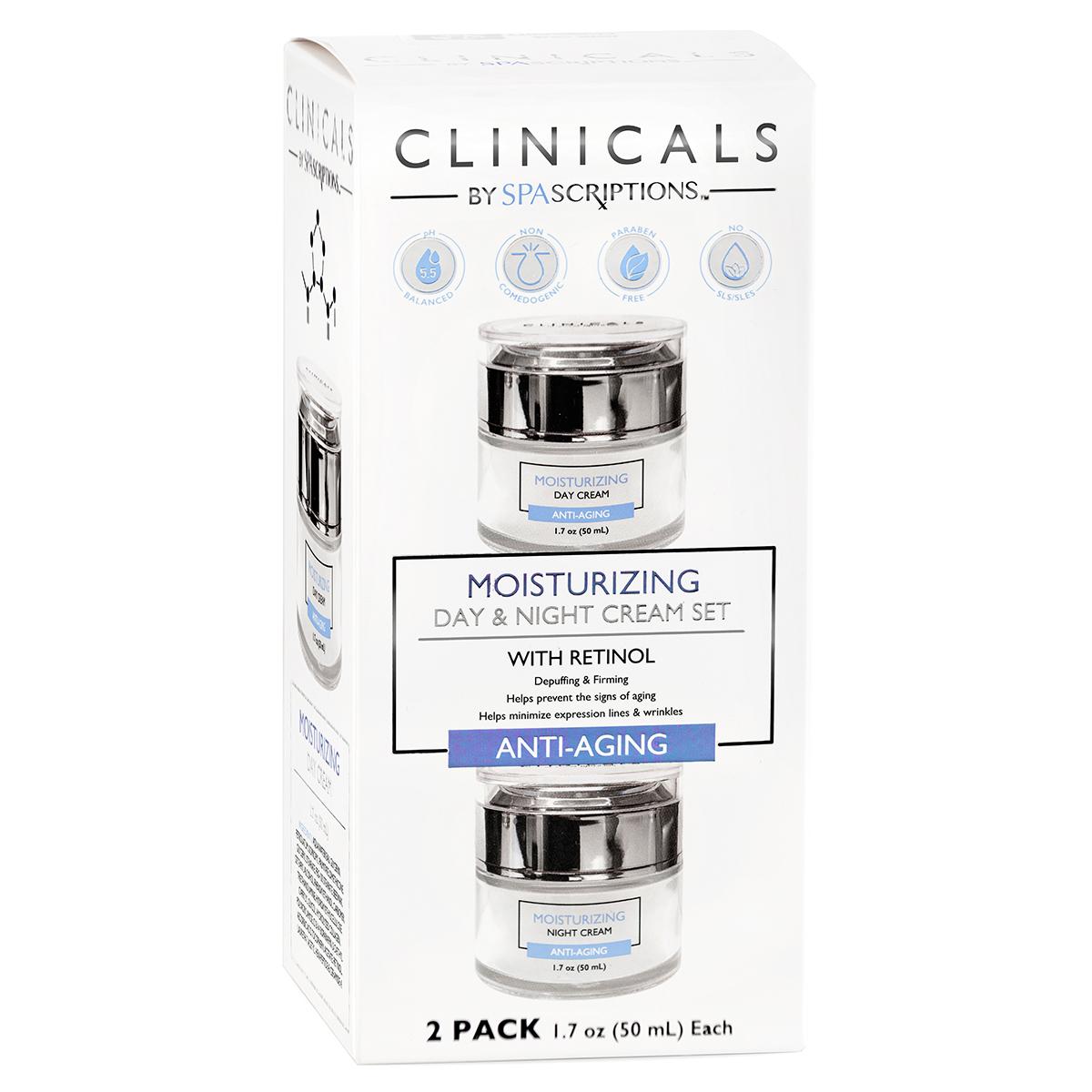 Click here for Clinicals by Spascriptions Moisturizing Day & Nigh... prices