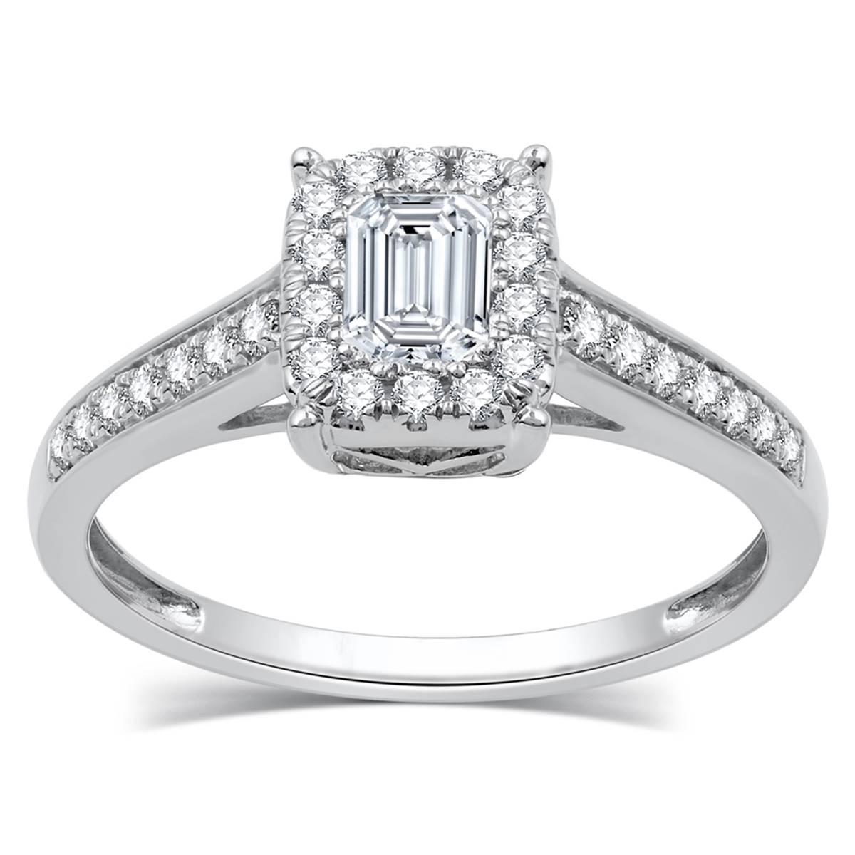 Click here for Nova Star(R) 5/8ctw. Lab Grown Diamond Emerald Eng... prices