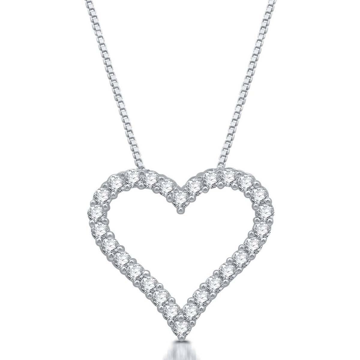 Click here for Nova Star(R) 1/2ctw. Lab Grown Diamond Heart-Shape... prices