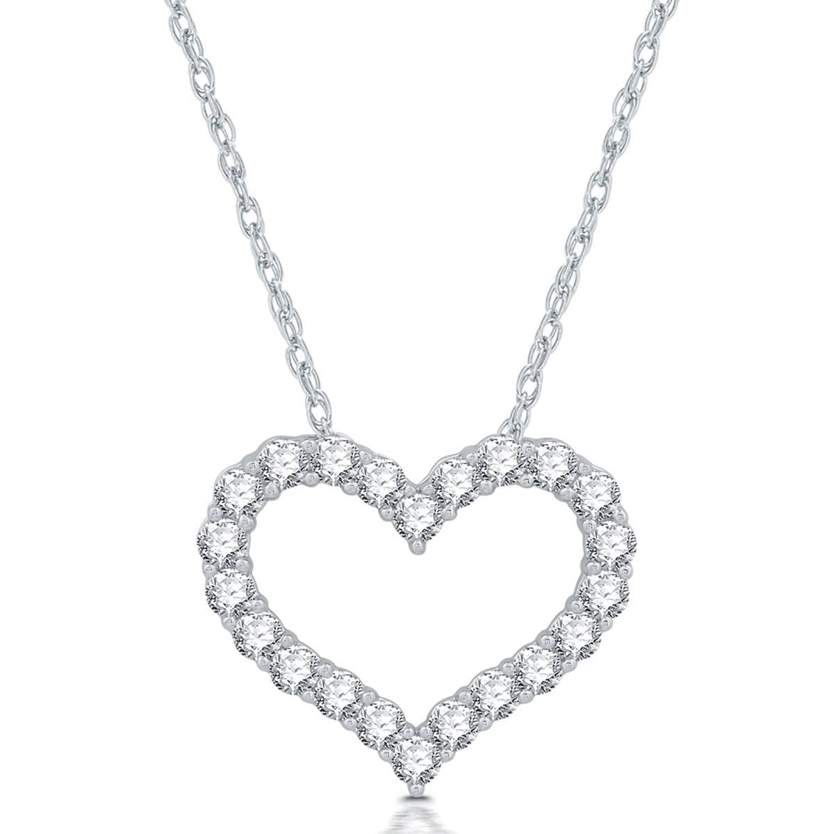 Click here for Nova Star(R) Sterling Silver 1ctw. Lab Grown Diamo... prices