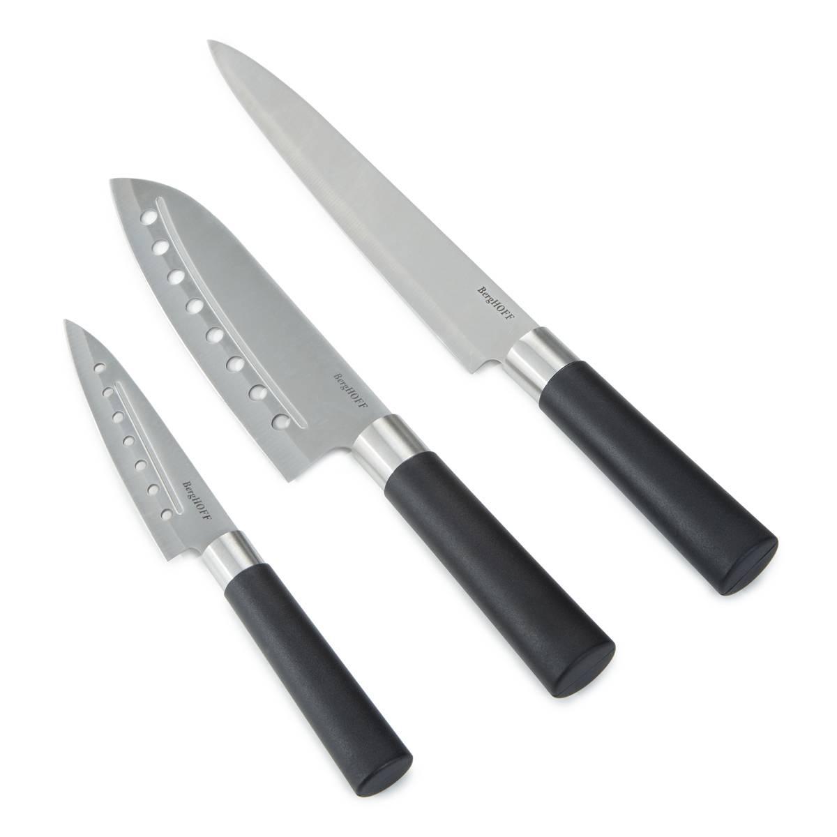 Click here for BergHOFF DiNA Codon Stainless Steel 3pc. Knife Set prices