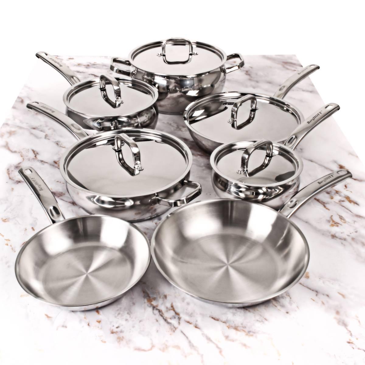 Click here for BergHOFF Belly Shape 12pc 18/10 Stainless Steel Co... prices