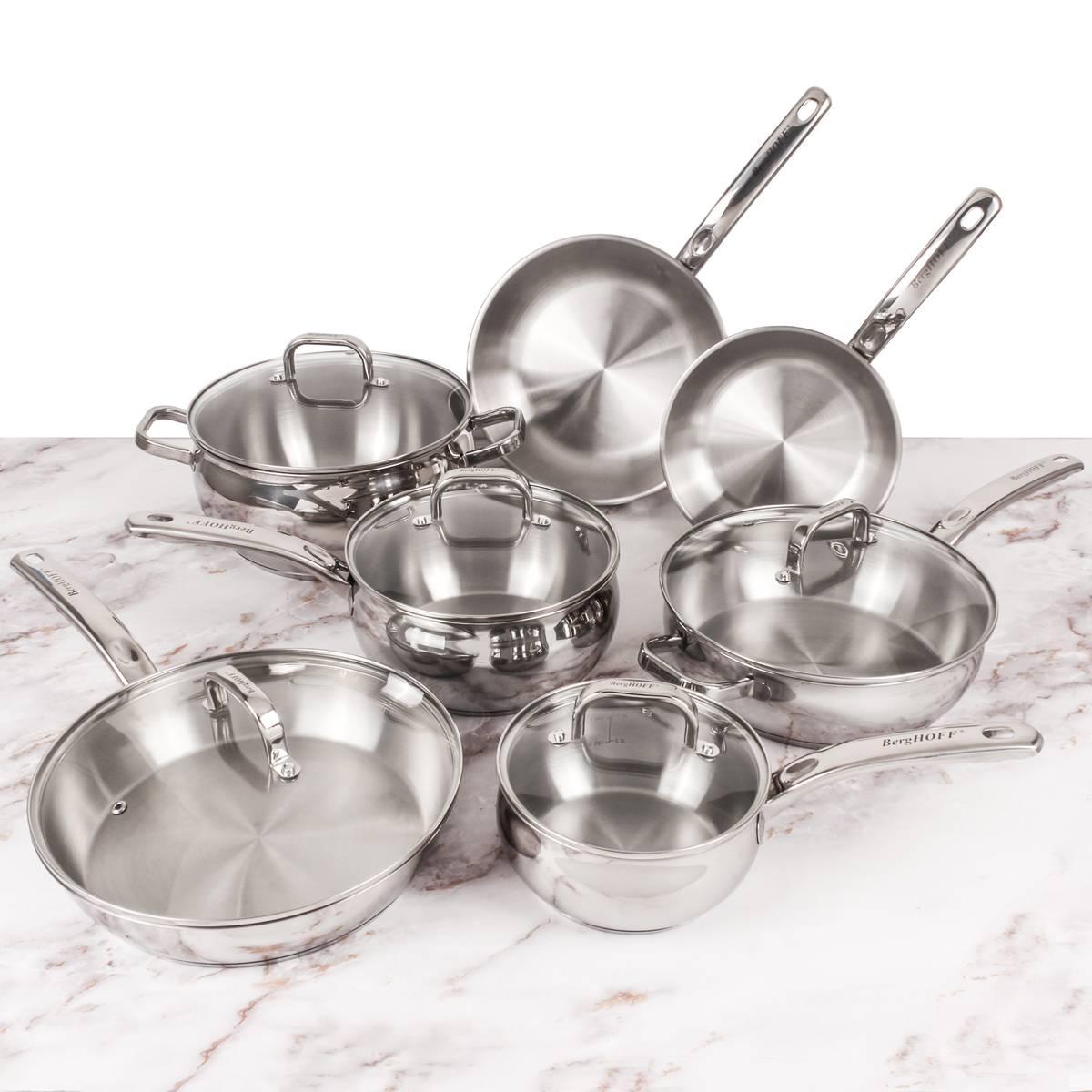 Click here for BergHOFF Belly Shape 12pc 18/10 Stainless Steel Co... prices